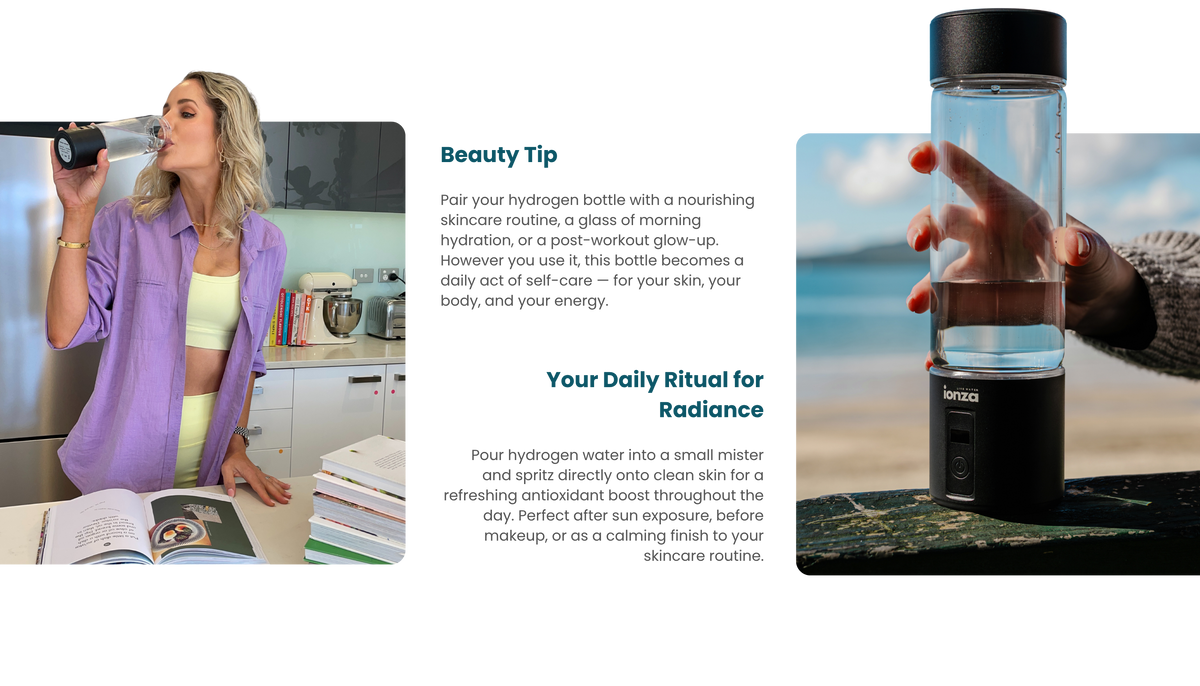 Hydrogen Water Bottle – Ionza